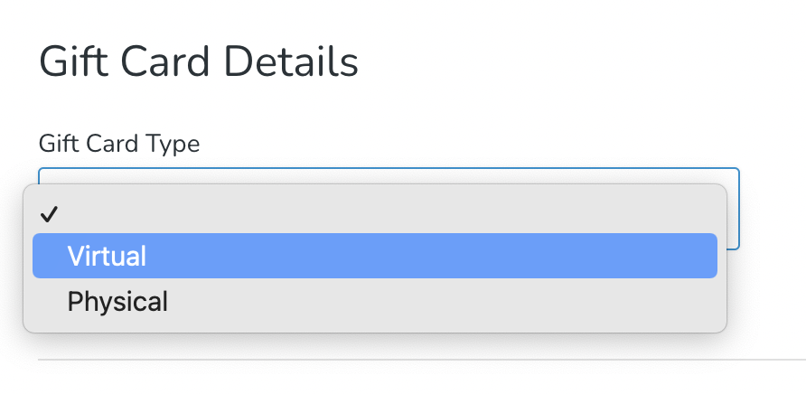 Gift Card Overview: Creating/Redeeming/Managing Gift Cards